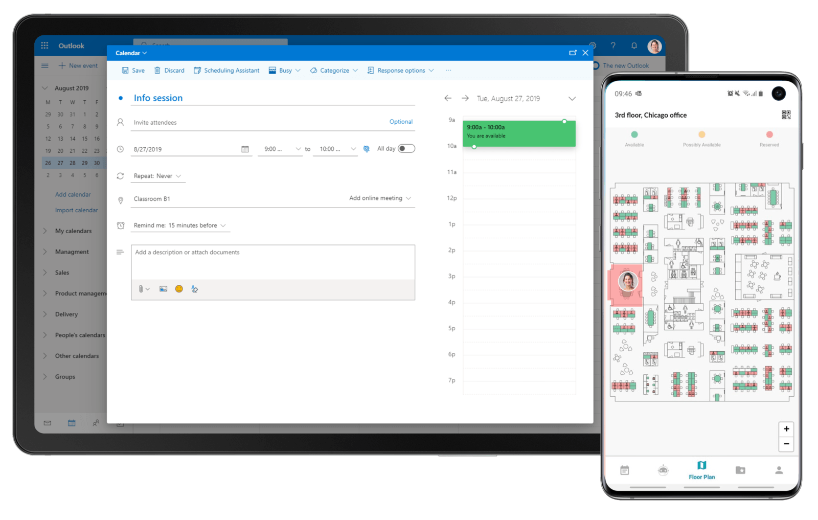 Axxerion Smart Workplace software